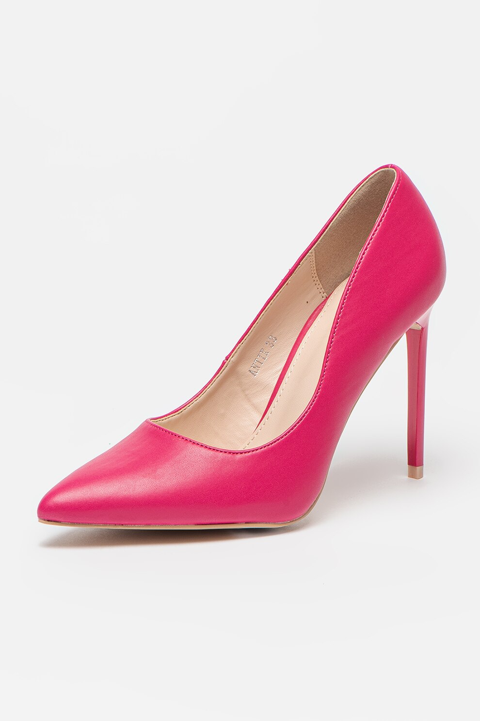 RAID®, Pantofi stiletto cu varf ascutit Antix, Fuchsia, 40 - eMAG.ro