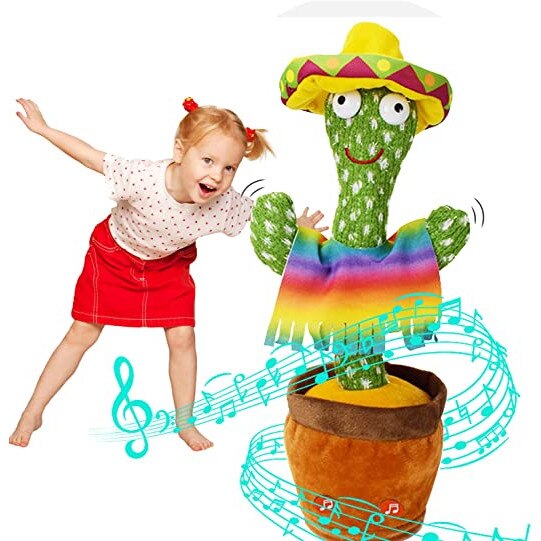Jucarie Interactiva, Cactus Dansator, Vorbeste, Canta, Danseaza - eMAG.ro