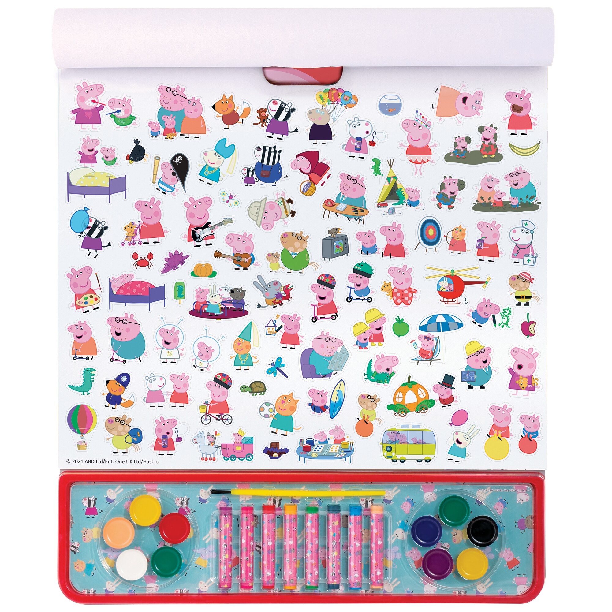 As Art Giga Block 4 in 1 rajz készlet, Peppa Pig - eMAG.hu