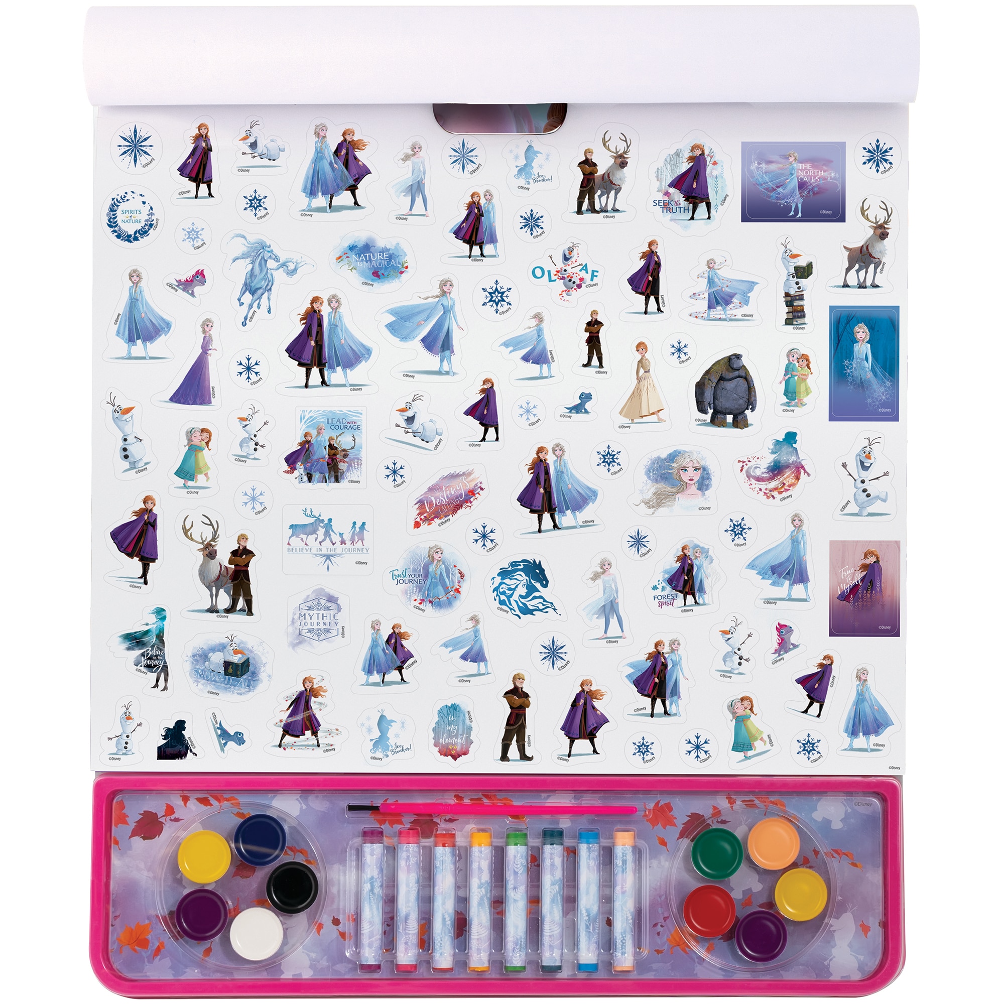 Set pentru desen 4 in 1 As Art - Giga Block, Disney Frozen - eMAG.ro