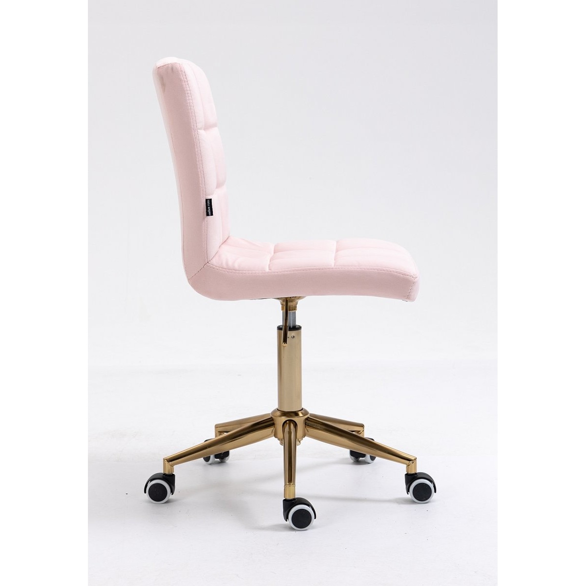 Scaun de birou, Votana, HR7009K, Catifea, Roz, 40x41x82 cm - eMAG.ro