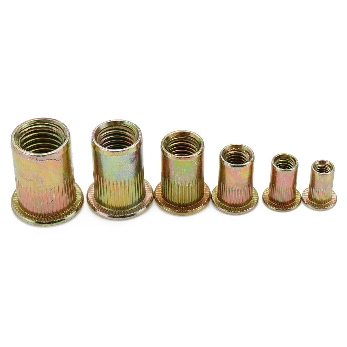 Set piulite pentru nituri oarbe de otel, Cutie piulite, 210 bucati ...