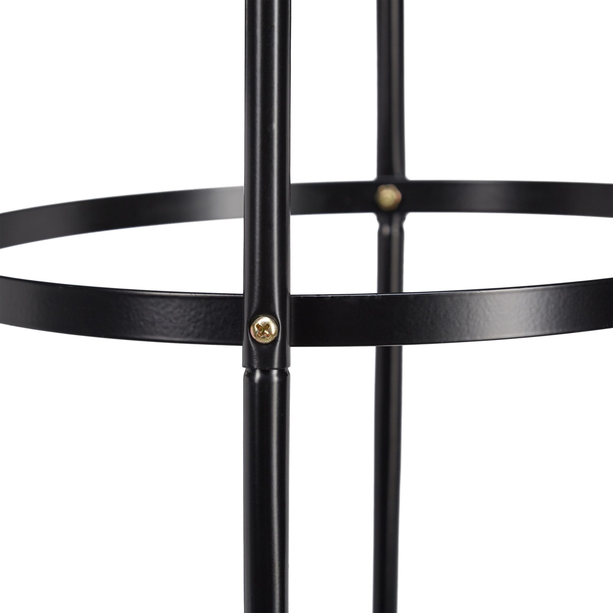 Set 2 arcade metalice de gradina pentru flori cataratoare, negru, 139 x ...