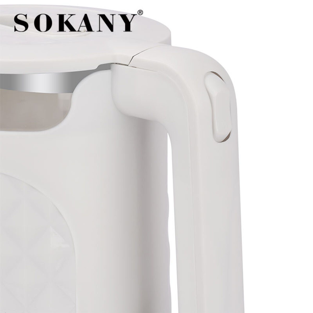 Sokany vízforraló SK-1028, 2000W, űrtartalom 2,3L, hőmérséklet szabályzó, fényjelző, fehér - eMAG.hu