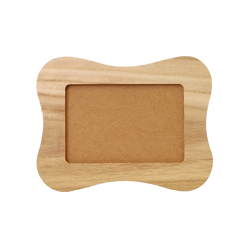 Rama foto din lemn cu margini ondulate pentru poze de 12 x 8 cm - eMAG.ro