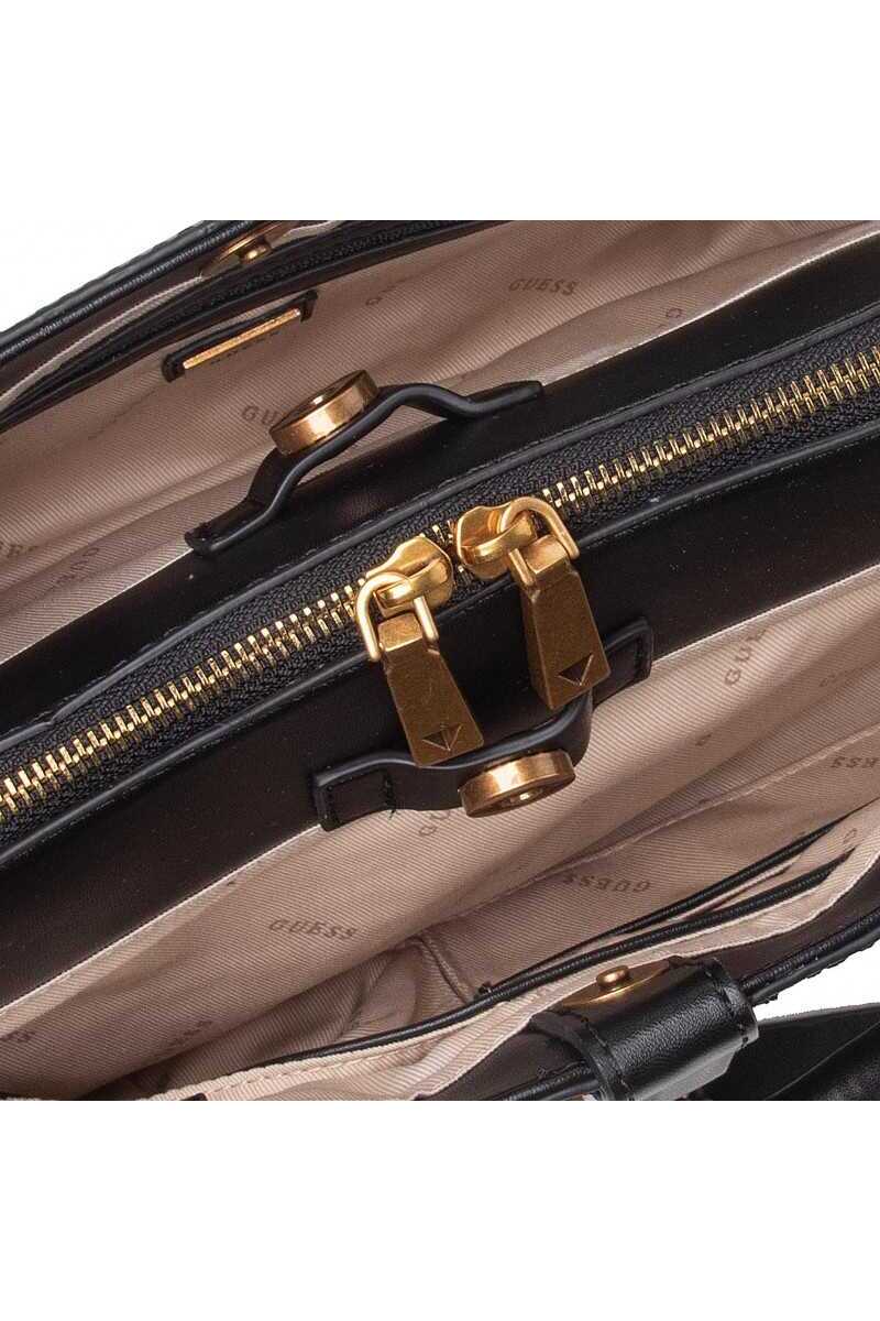 Geanta Dama Guess Girlfriend Satchel, Negru, OS - eMAG.ro