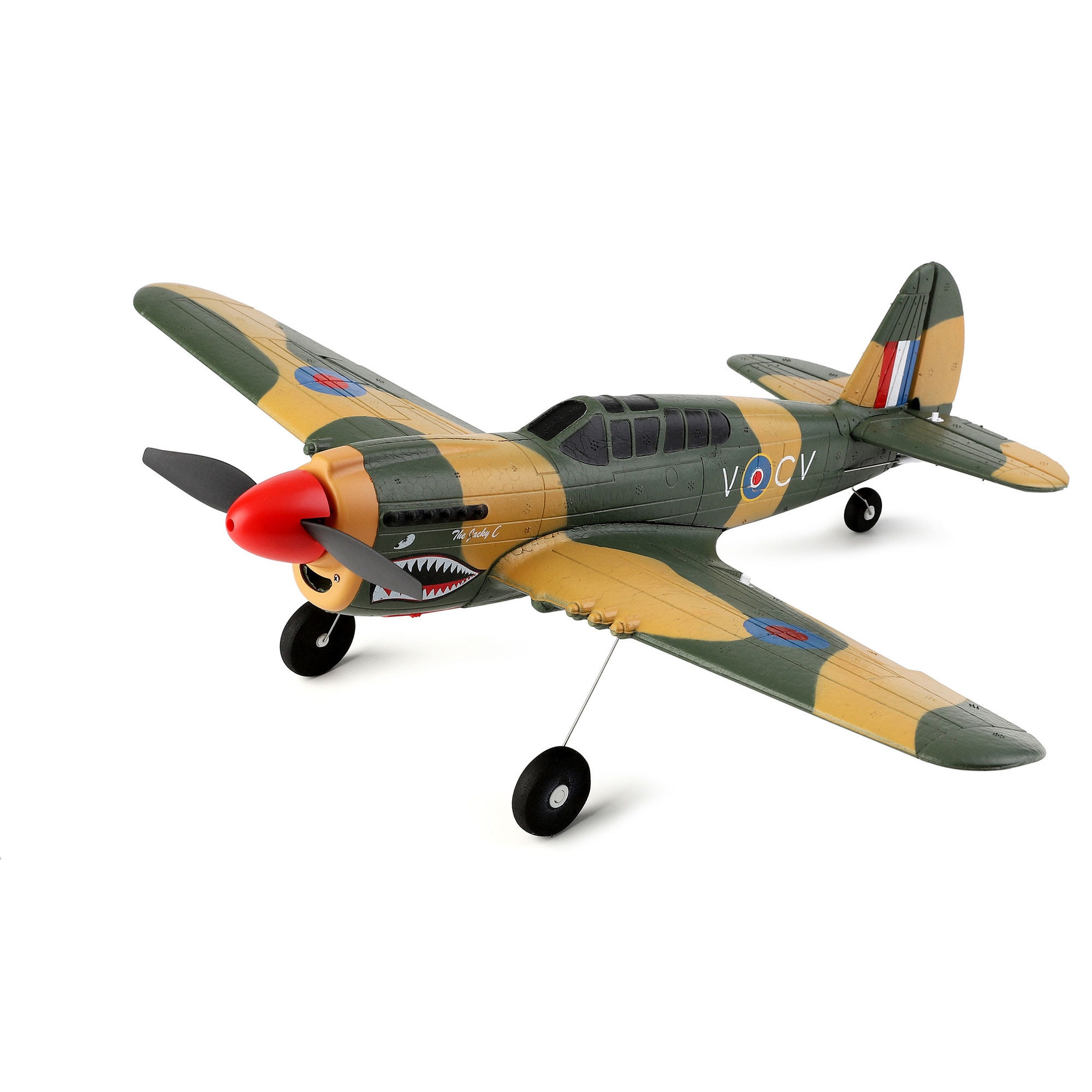 Avion RC cu telecomanda P40 Fighter, Gyroscop care stabilizeaza zborul ...