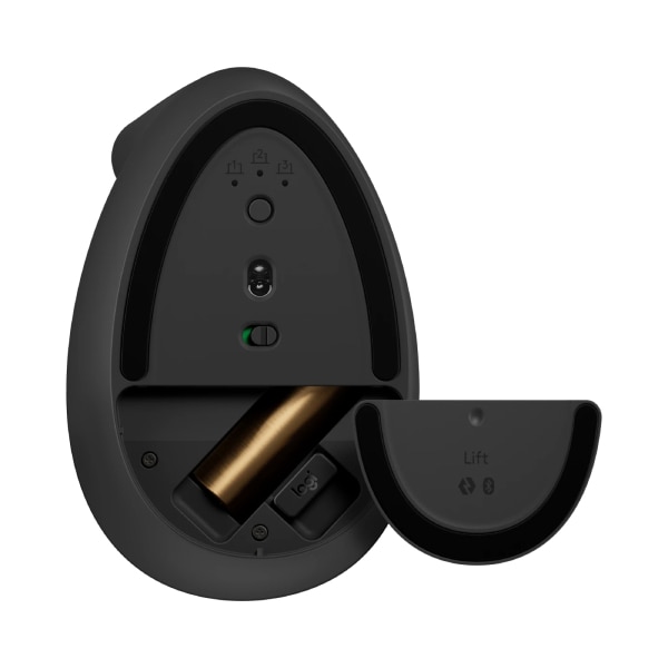 Mouse Logitech Lift Left Vertical Ergonomic, Graphite / Black - eMAG.ro