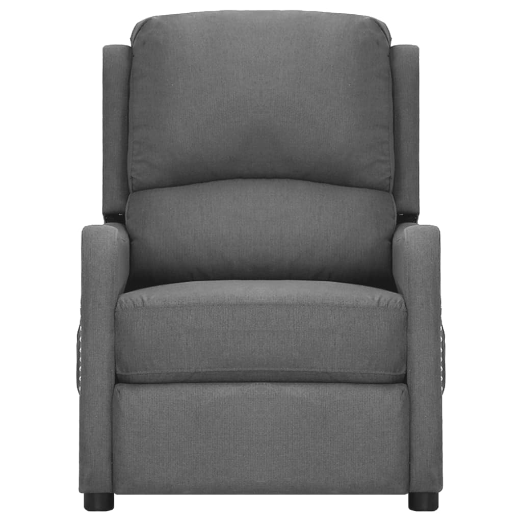 Fotoliu rabatabil, gri deschis, material textil,67 x 83 x 95,5 cm ...