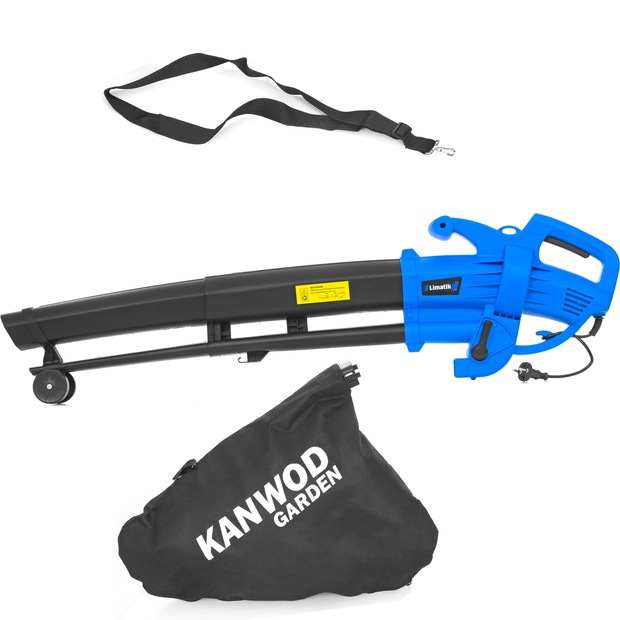 Suflanta si aspirator cu tocator pentru frunze Kanwod Limatik, electric ...