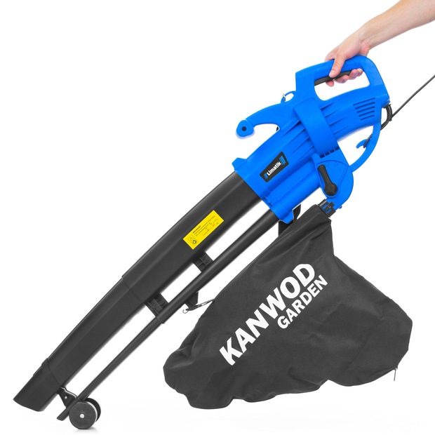 Suflanta si aspirator cu tocator pentru frunze Kanwod Limatik, electric ...