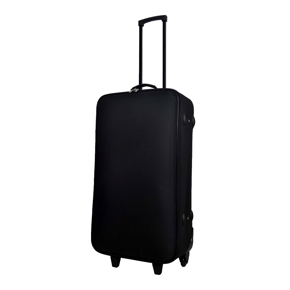 Troler OMC Soft cu 2 roti, 69 x 40 x 22 cm, negru - eMAG.ro