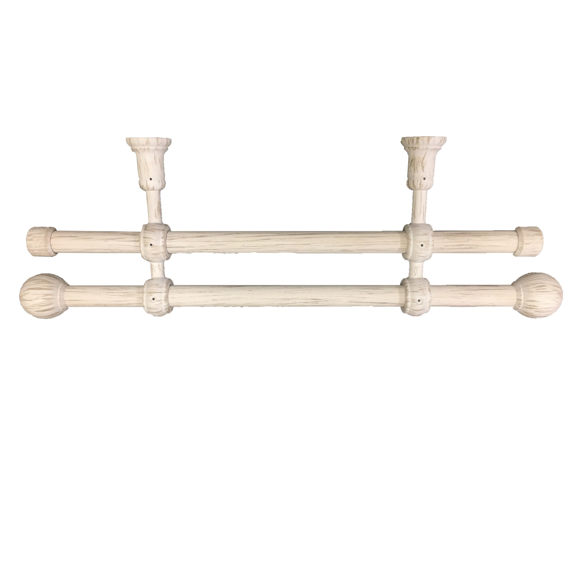 Galerie Dubla Lemn Chene Vintage cu bula si buson si suport reglabil ...