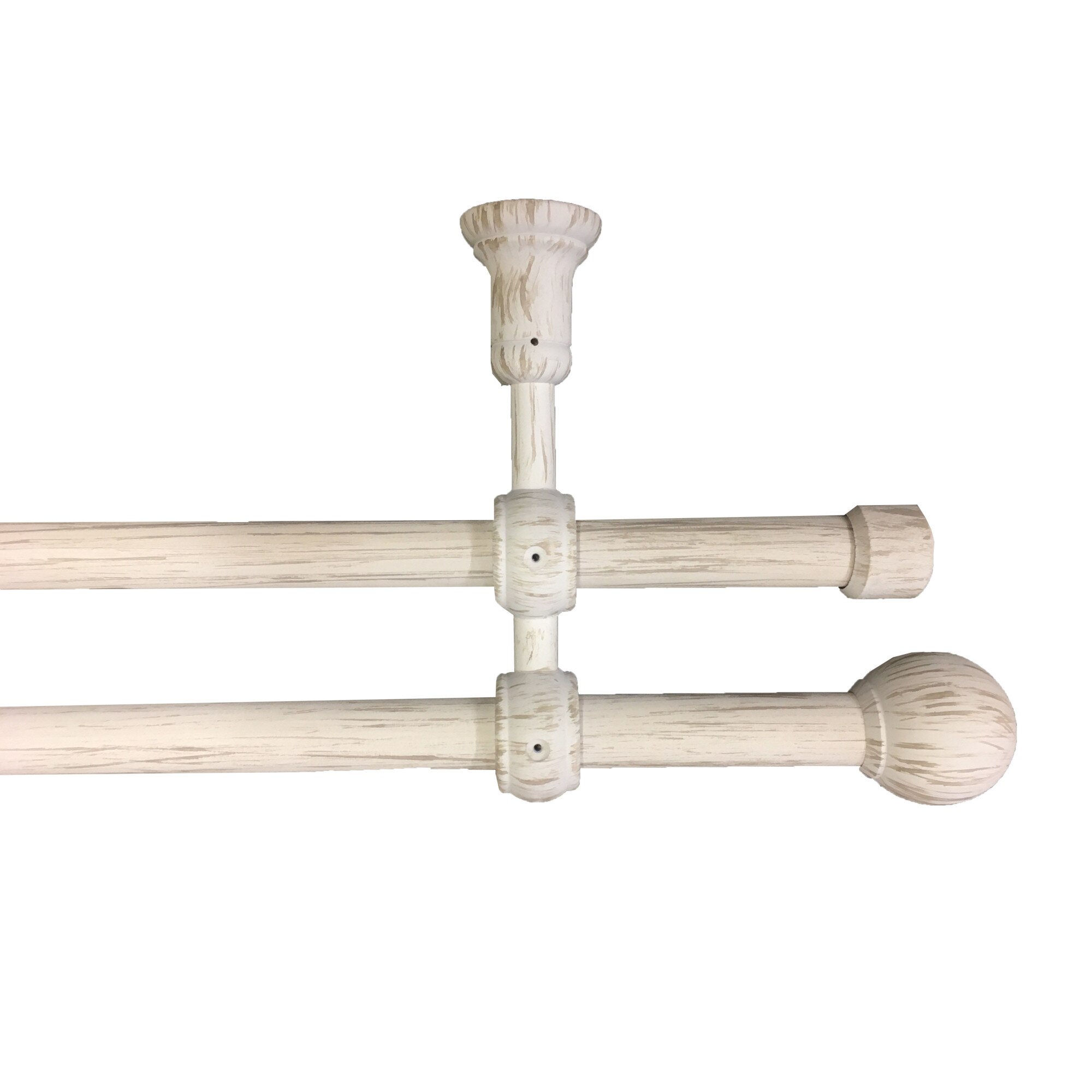 Galerie Dubla Lemn Chene Vintage cu bula si buson si suport reglabil ...