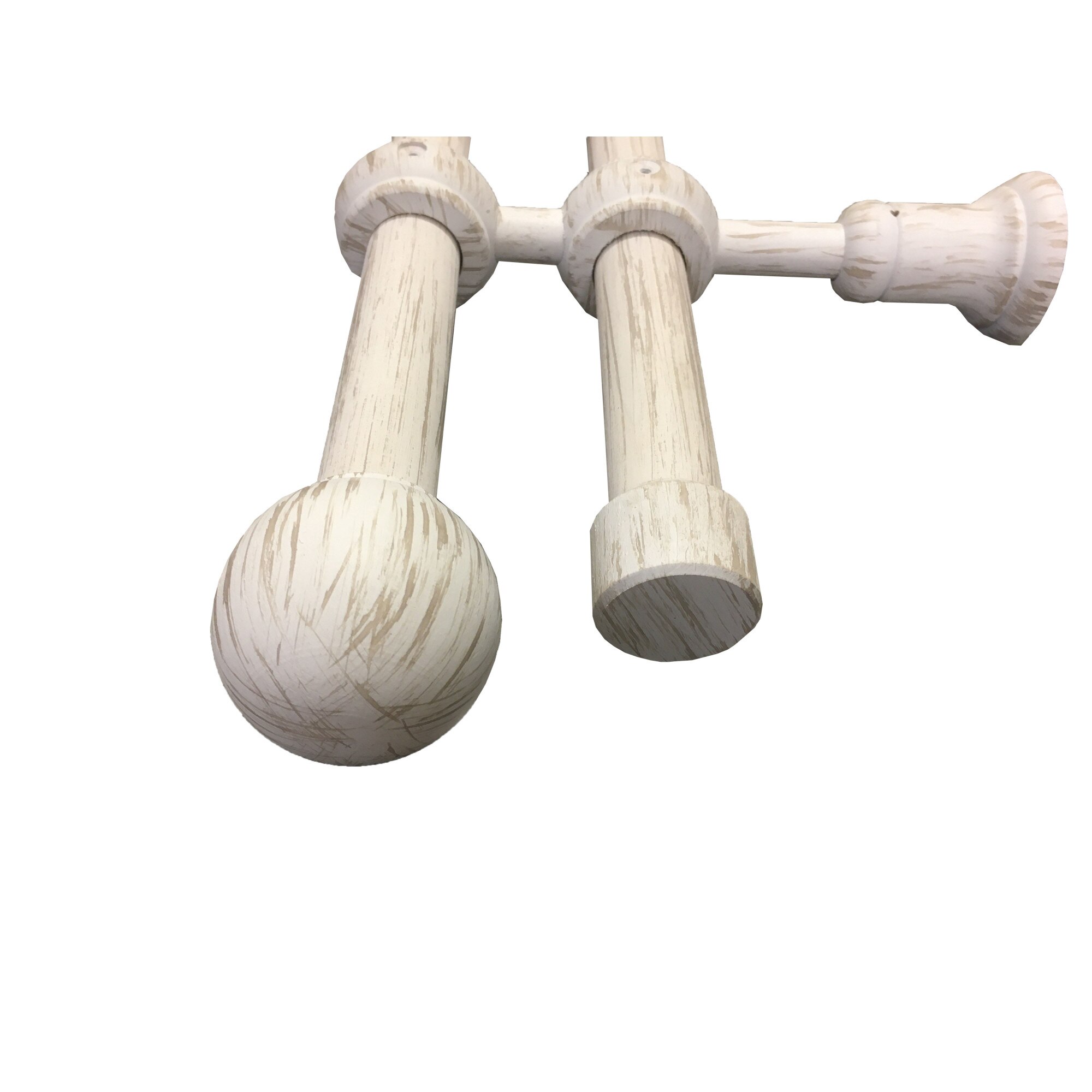 Galerie Dubla Lemn Chene Vintage cu bula si buson si suport reglabil ...