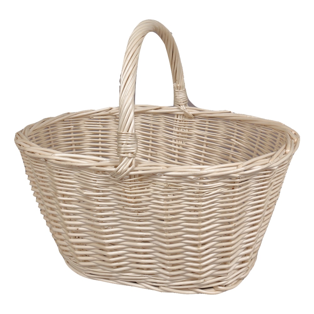 Cos Rachita pentru Cumparaturi, Alb, 45x33x38 cm - eMAG.ro