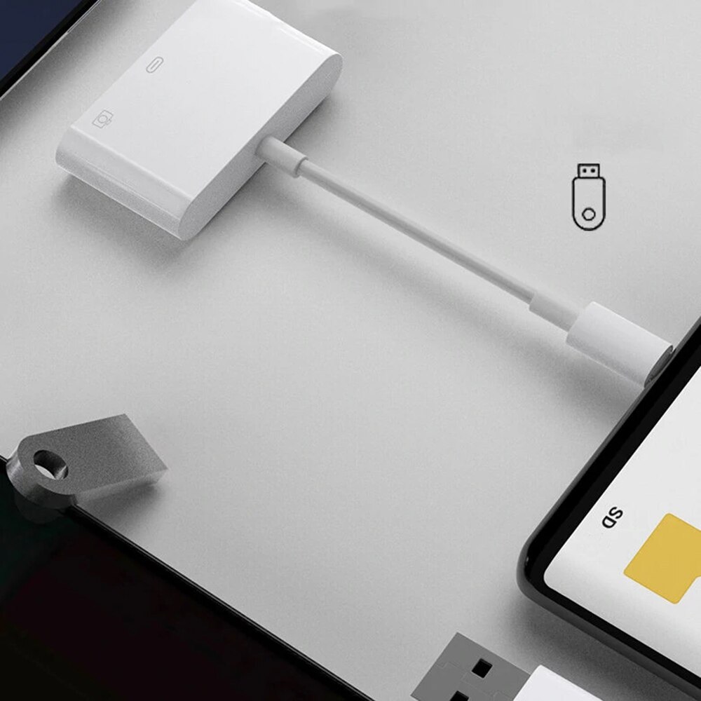 OTG адаптер от Type-C към Type-C и USB x 2, преносим, Fonix Plug & Play ...