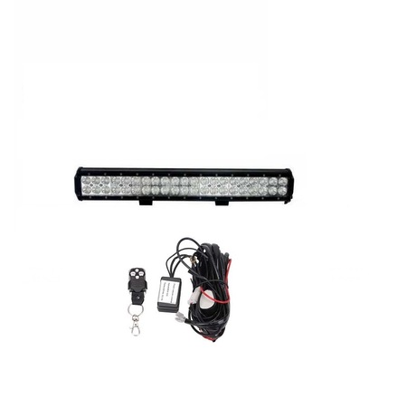 Pachet Led Bar 126w, 12600 Lm, 12-24V si Kit cabluri cu releu si ...