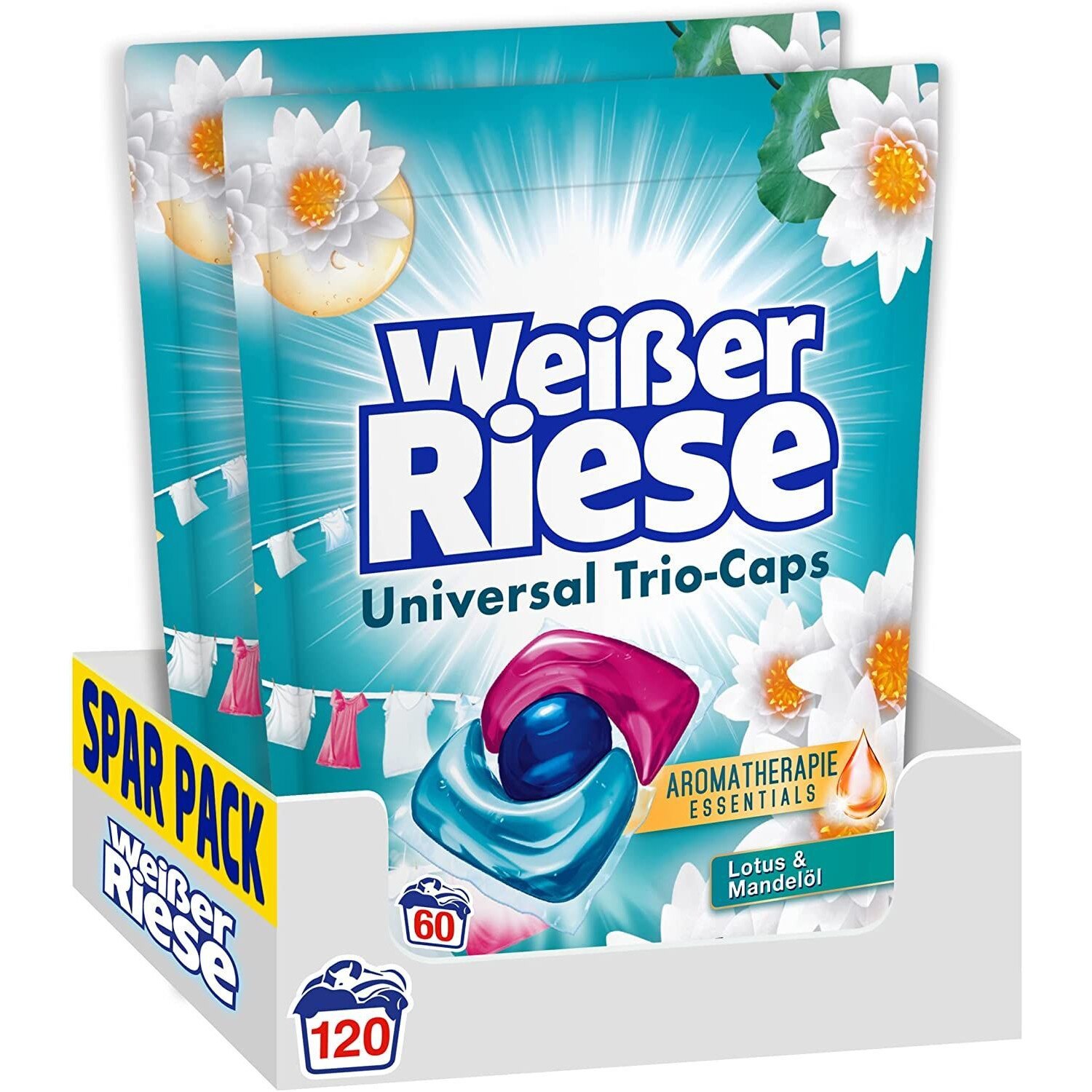 Detergent rufe Weiber Riese 40 capsule universal - eMAG.ro