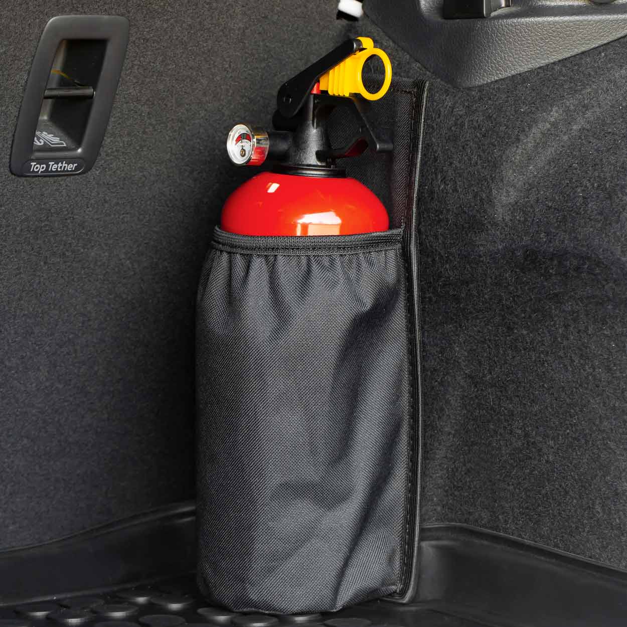 Suport pentru stingator tip spray, velcro, negru - eMAG.ro