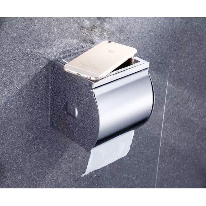 Dispenser hartie igienica rola mica, capac rabatabil si scrumiera ...
