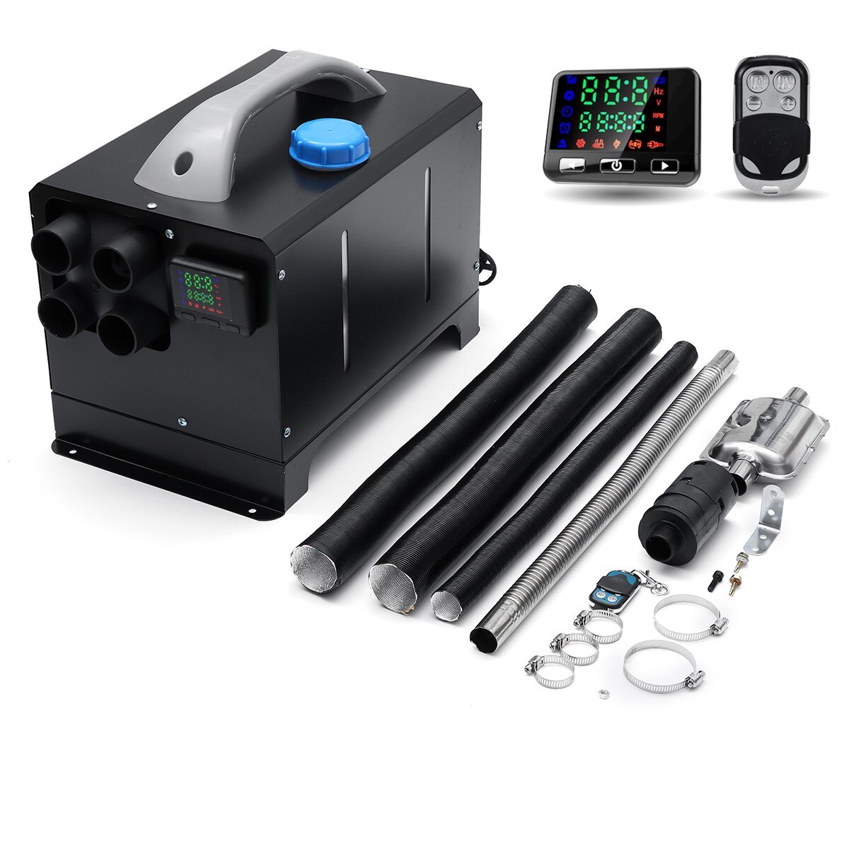 Incalzitor, Warmtoo, 12V, 8KW, telecomanda, incalzire stationara ...