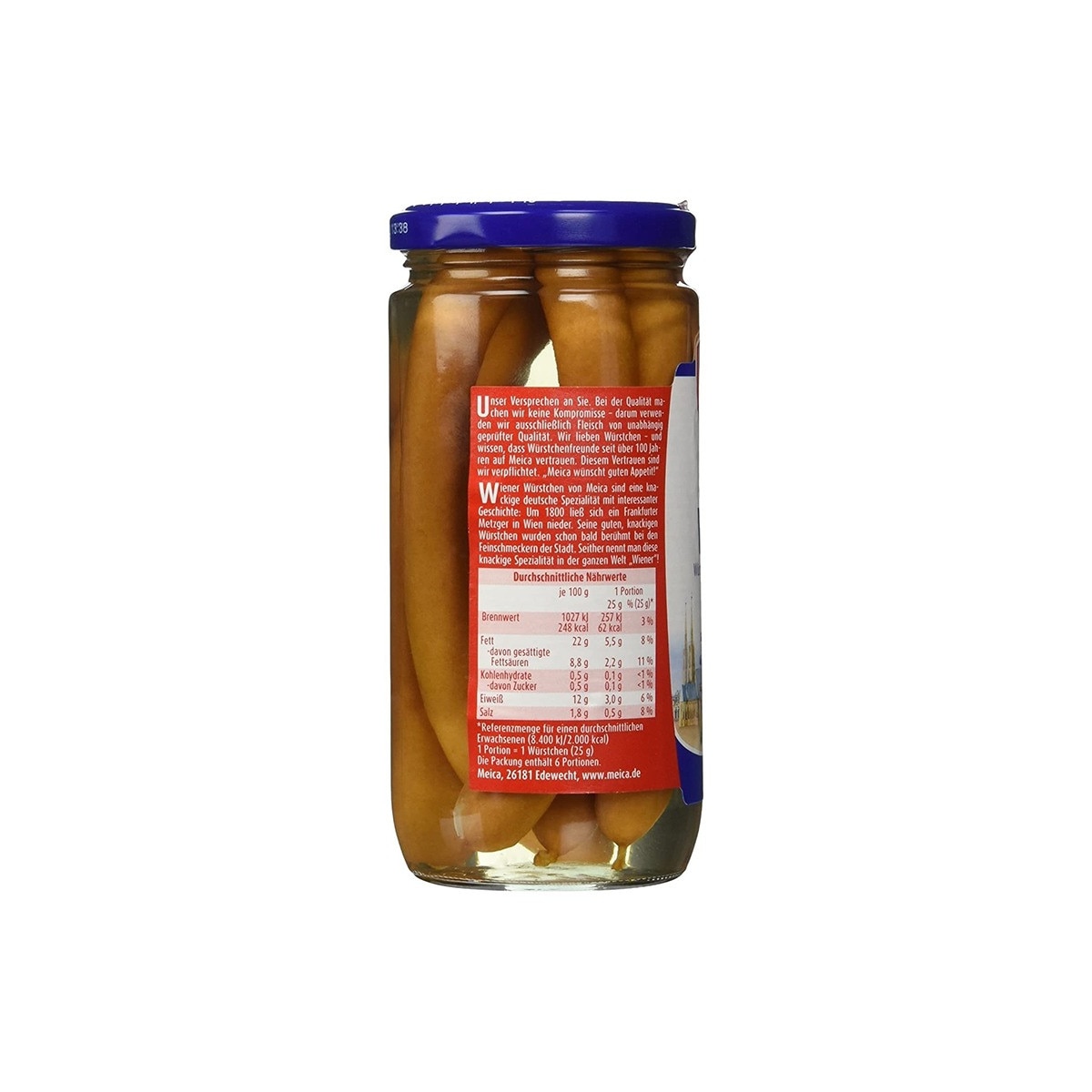 Crenvursti de porc, 375 g, Meica, Kleine Wiener - eMAG.ro