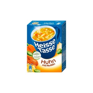 Supa-instant, crutoane si praz gustos, 3 x 17,6 g, Heisse Tasse - eMAG.ro