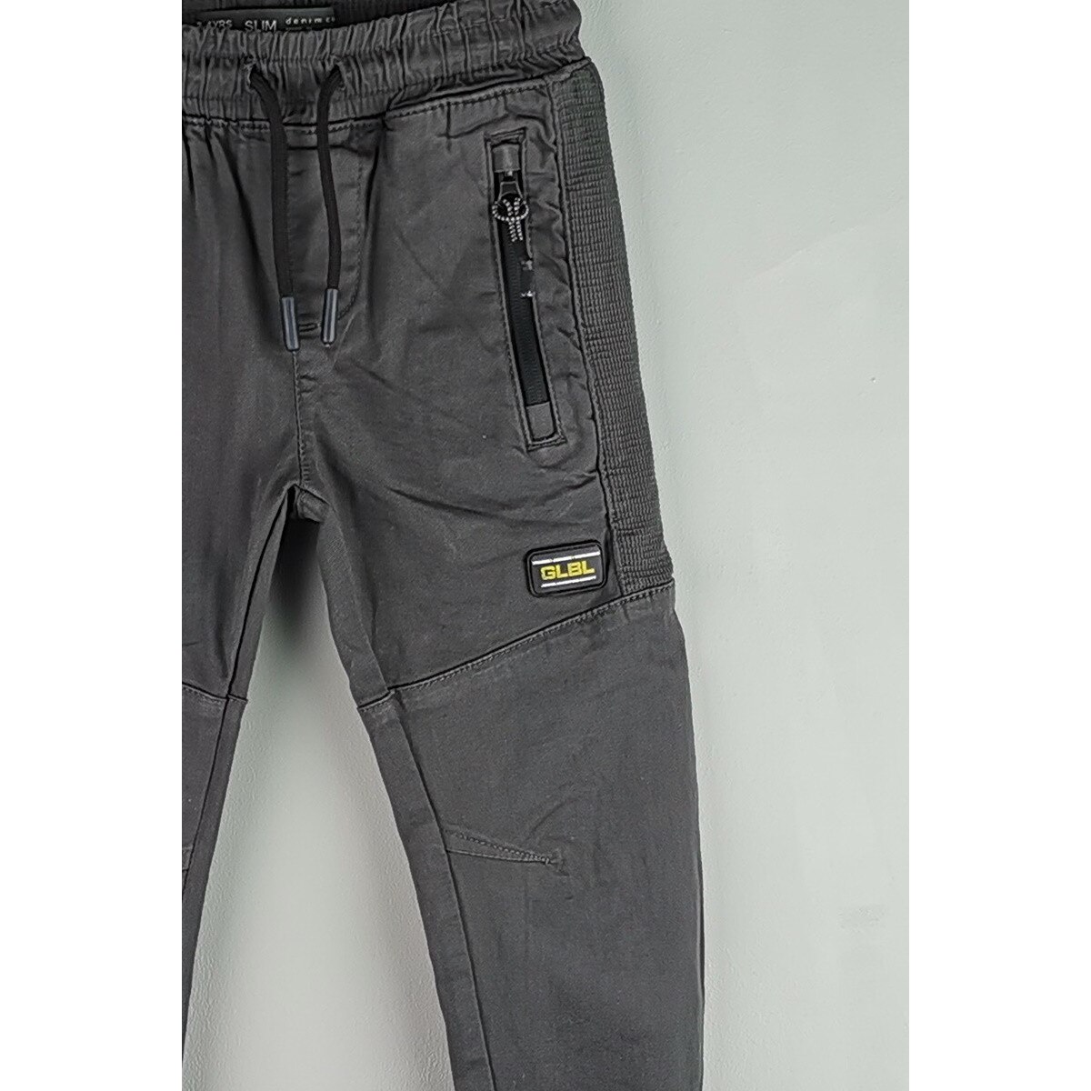 Pantaloni baieti GLBL, Gri Melange, Primark, Marimea 104-110 EU - eMAG.ro