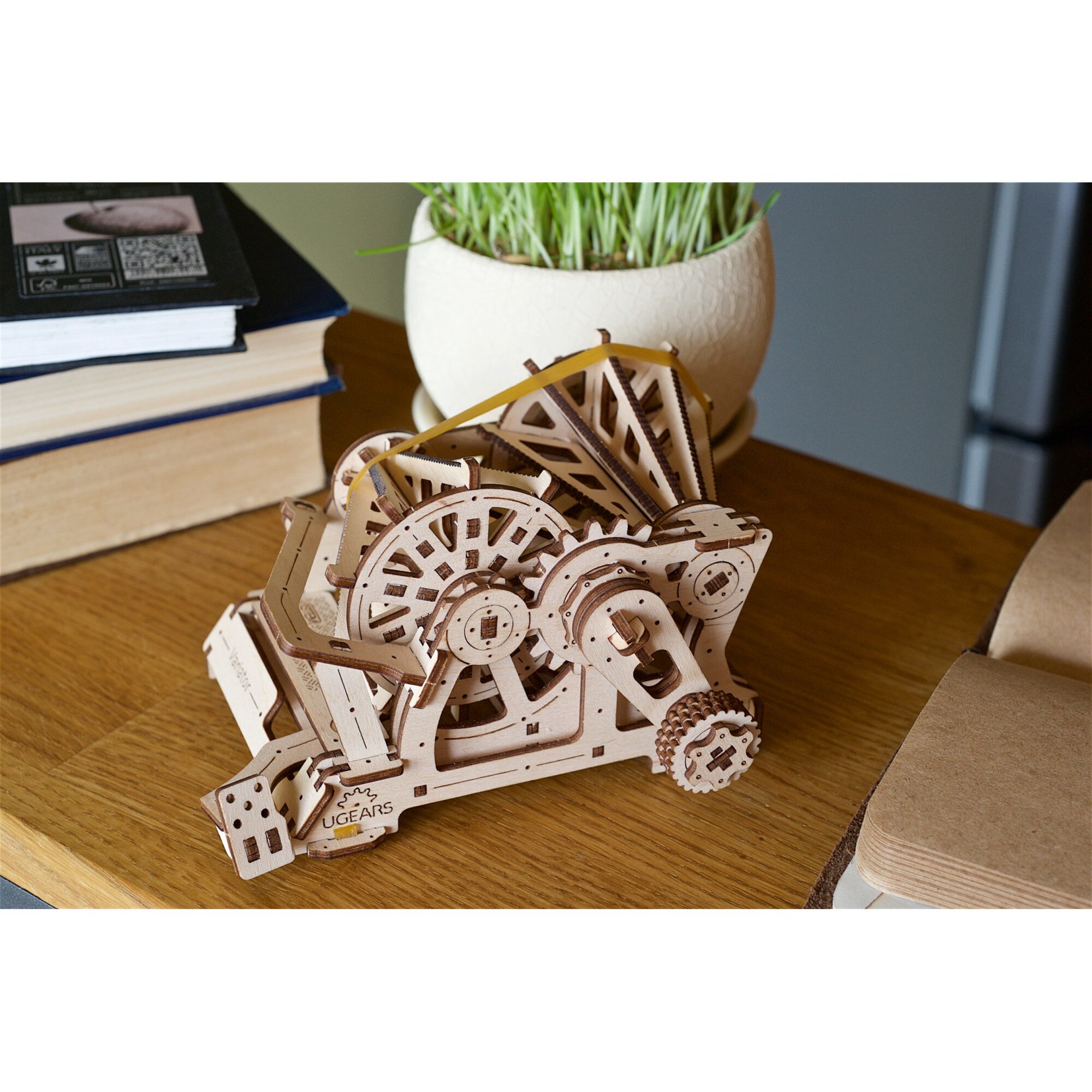 Variator Puzzle Mecanic 3D Ugears, 104 piese - eMAG.ro