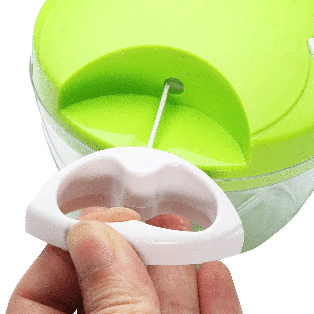 Tocator Manual MRG MJD102, Lame Otel, Pentru legume si fructe, Verde ...
