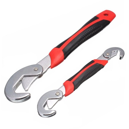 Set 2 chei universale, 9-32 mm, Autoreglare, Usoare, Rosu/Negru - eMAG.ro
