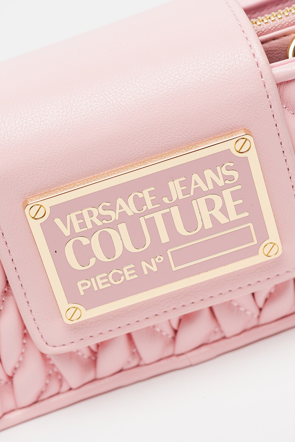 Versace Jeans Couture, Geanta crossbody mica de piele ecologica cu ...
