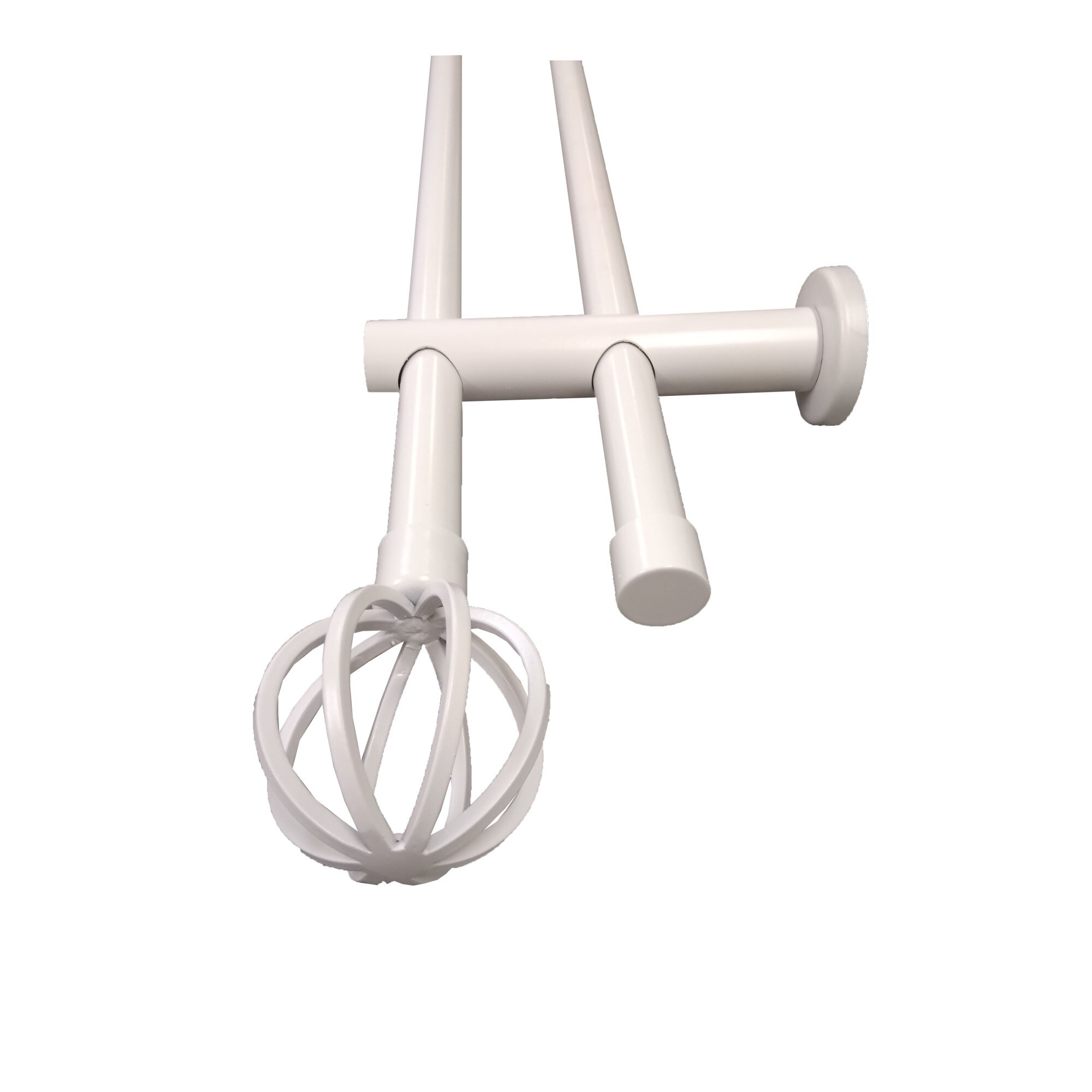 Galerie Dubla Alb cu Bula Cage si Buson si Suport Oil 250cm D20 ...