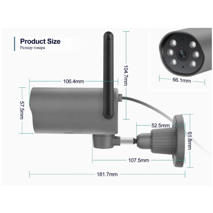 Camera supraveghere IP, Full HD, 3MP, 1920 x 1080, audio bidirectional ...