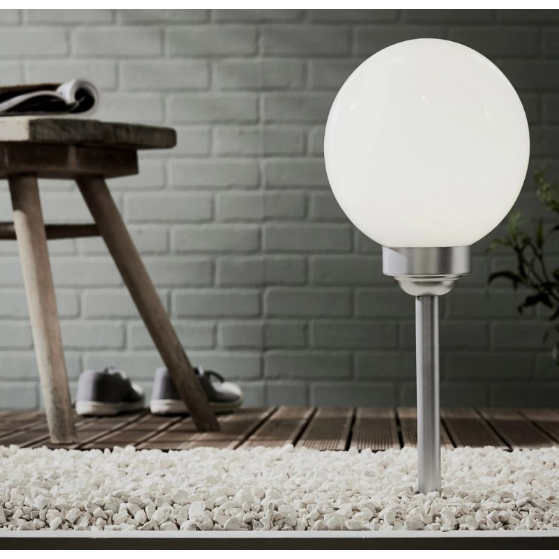 Lampa Solara LED Decorativa, pentru gradina, forma Glob, 550x200mm ...