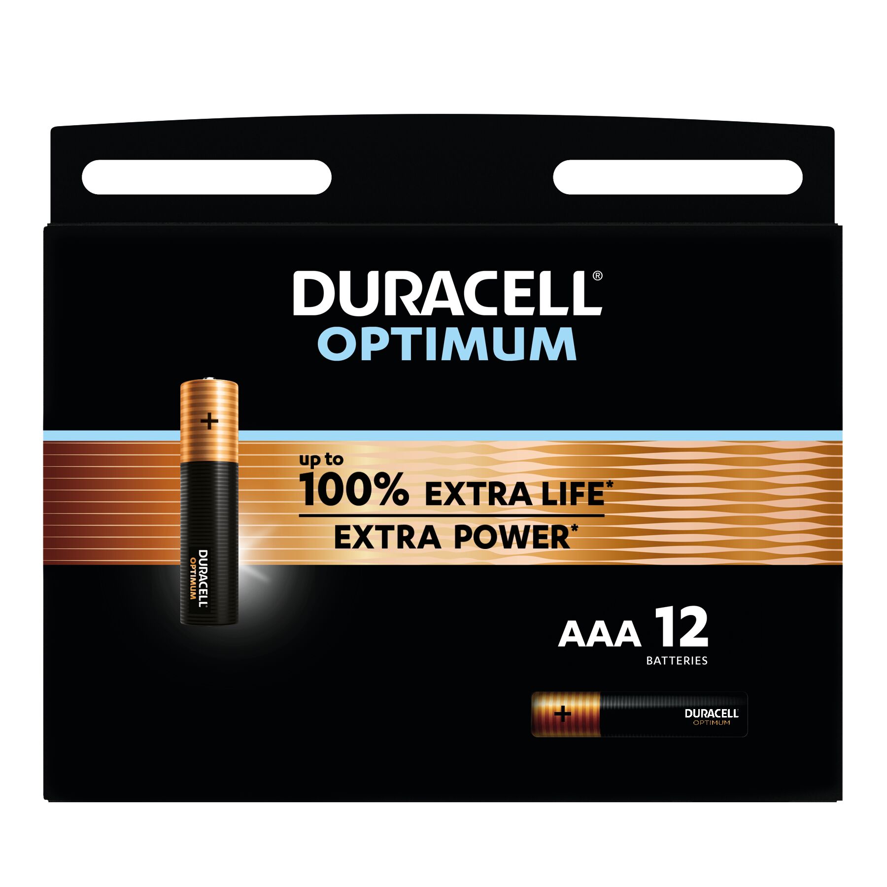 Set baterii R3 AAA Duracell Optimum 1.5V, 12 buc - eMAG.ro