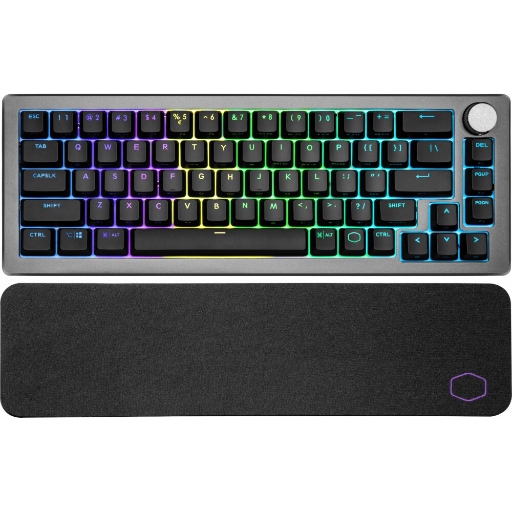 Tastatura Mecanica Gaming Cooler Master CK721, TTC Brown Switches, US ...