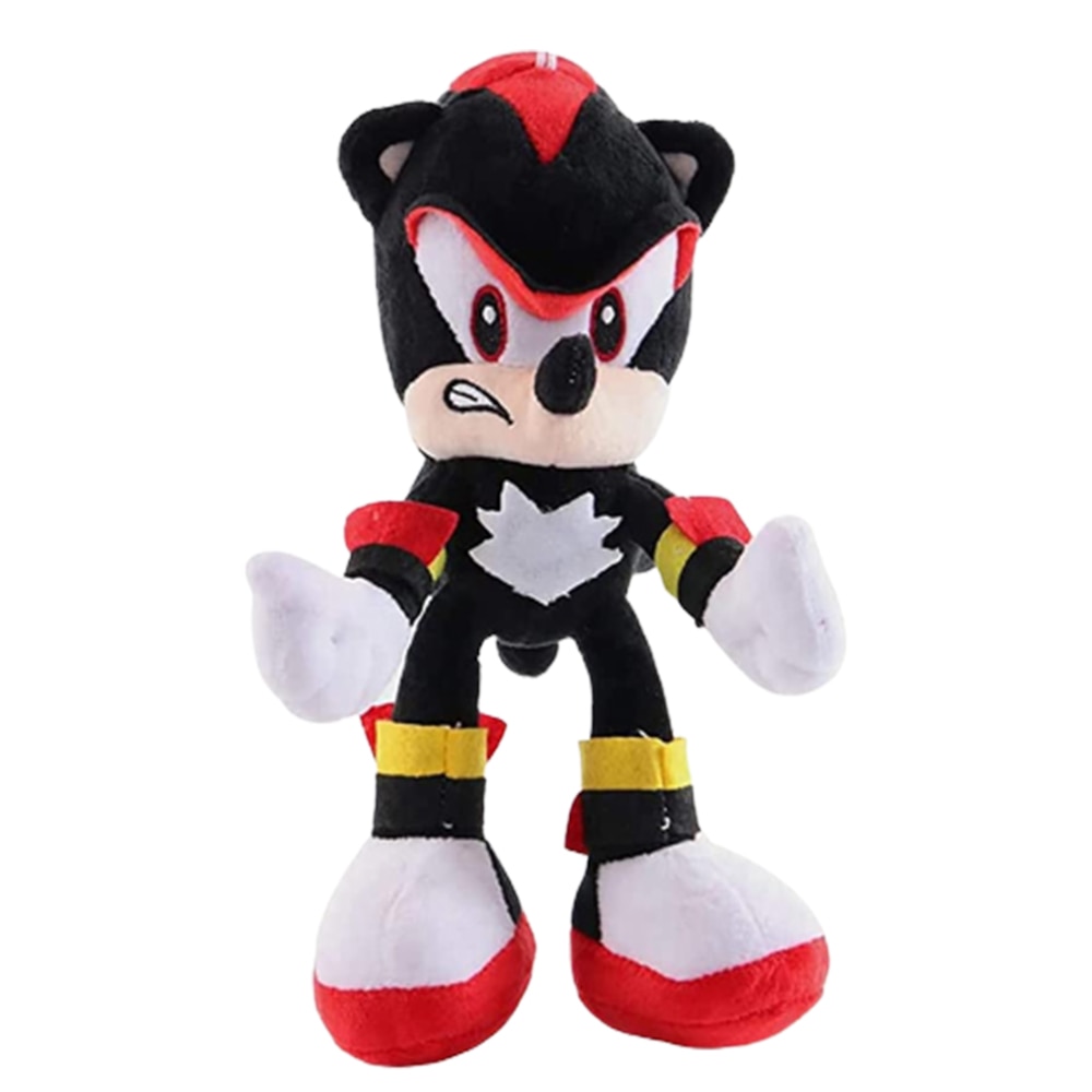 Jucarie de Plus Zenuk - Shadow Sonic, Personaj din Sonic The Hedgehog ...