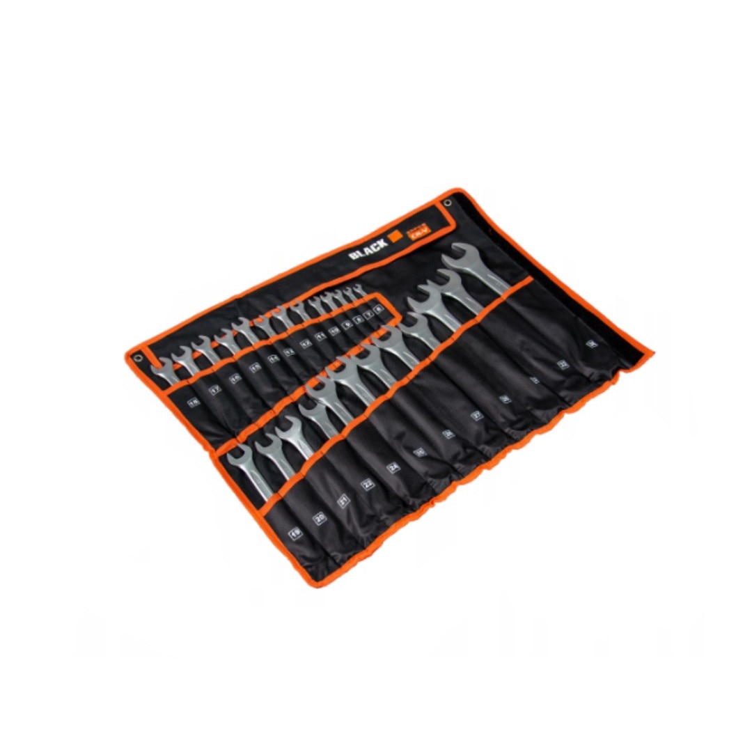 Set chei fixe combinate, 25 piese, 6 - 36 mm BLACK - eMAG.ro