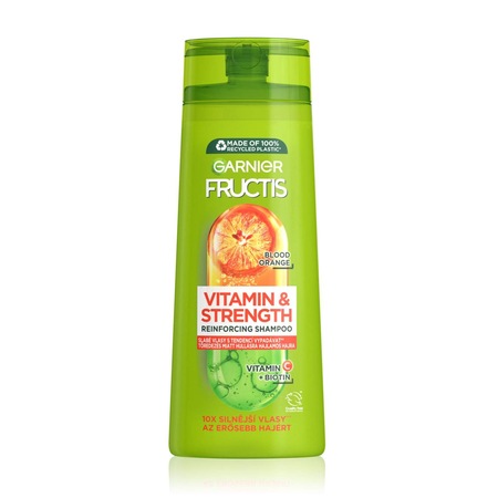 Garnier Fructis Vitamin & Strength hajerősítő sampon a sérült hajra ...