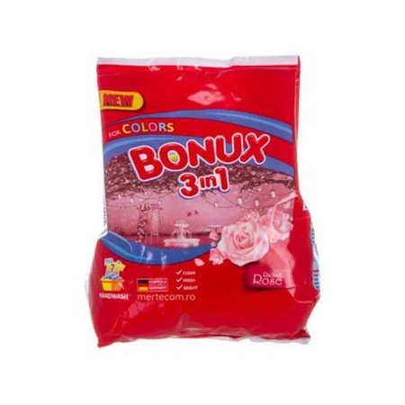 Bonux 3 в 1 препарат за ръце Rose Colour, 7 измивания, 400 g - eMAG.bg