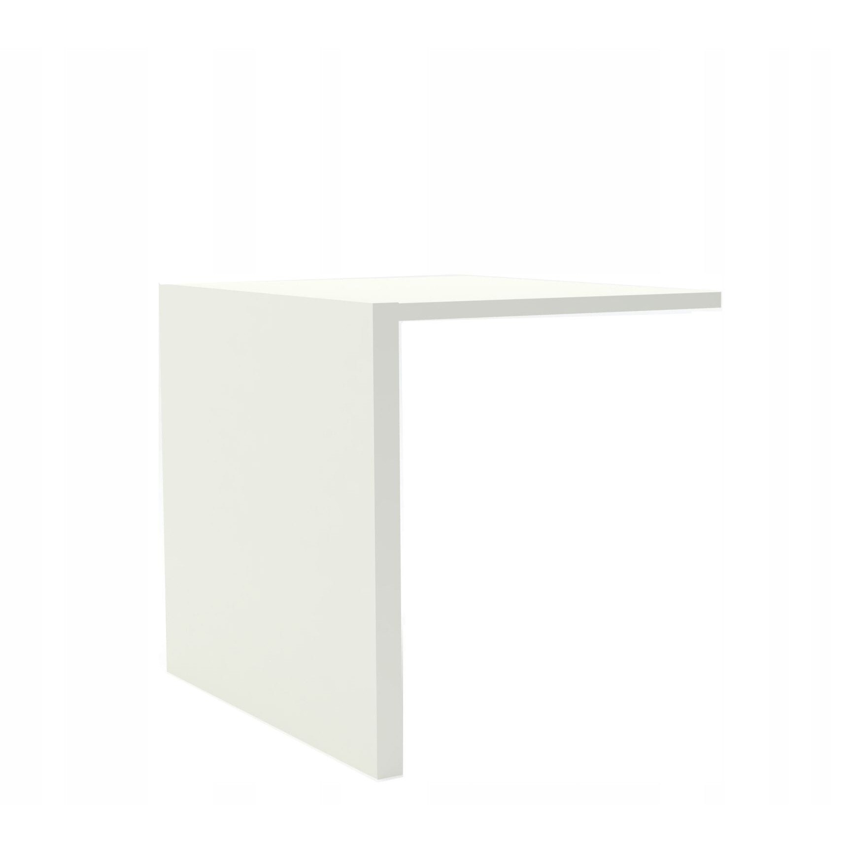 Raft pentru dulap, PAL, 55X50X45cm, Alb - eMAG.ro