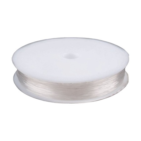 Fir elastic rotund din nylon, diamentru 0,6 mm Transparent - eMAG.ro