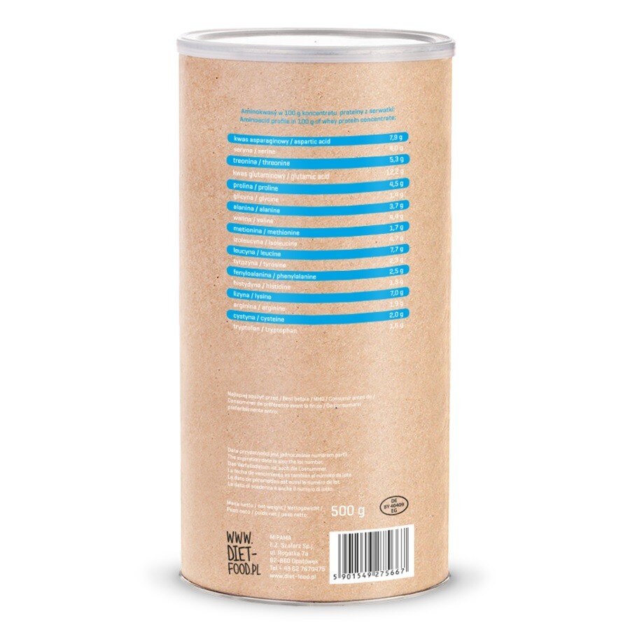 Proteina bio din zer, Diet Food, 500g - eMAG.ro