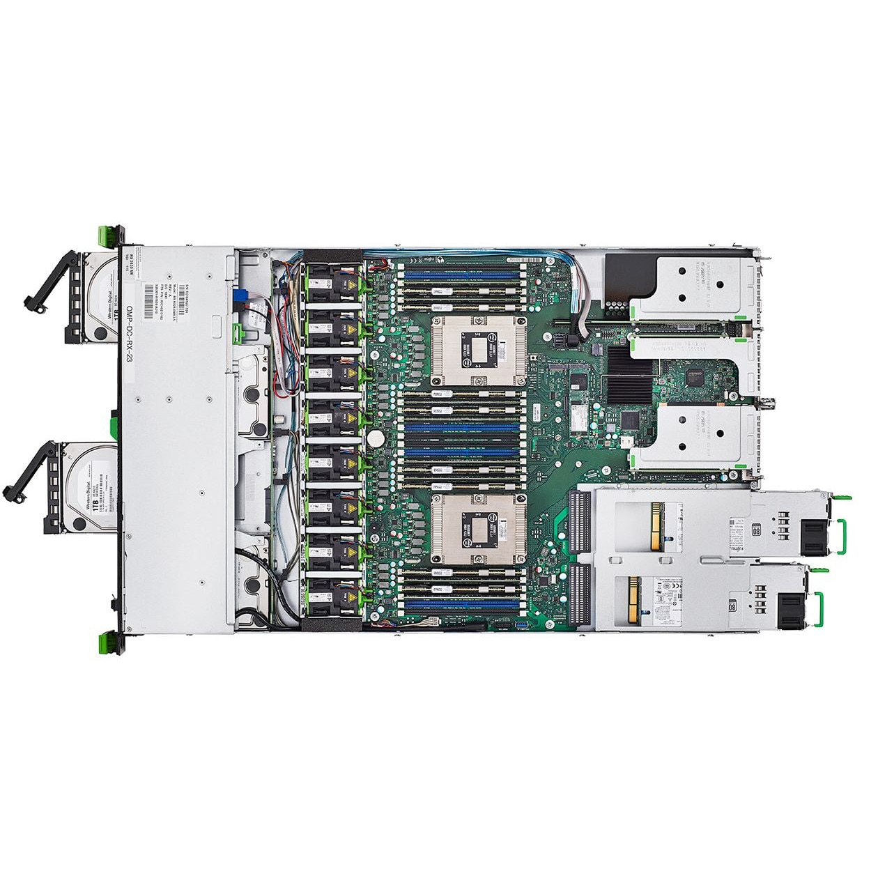 Server Fujitsu Primergy RX2530 M5 Rack 1U, 2 x Intel Xeon Silver 4208 ...
