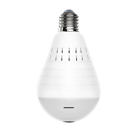 Camera de supraveghere tip bec, Wi-fi, Rezolutie 1280x960 HD, Slot card ...