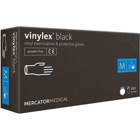 Mercator Medical Vinylex vinil kesztyű, 100 db-os doboz, eldobható ...