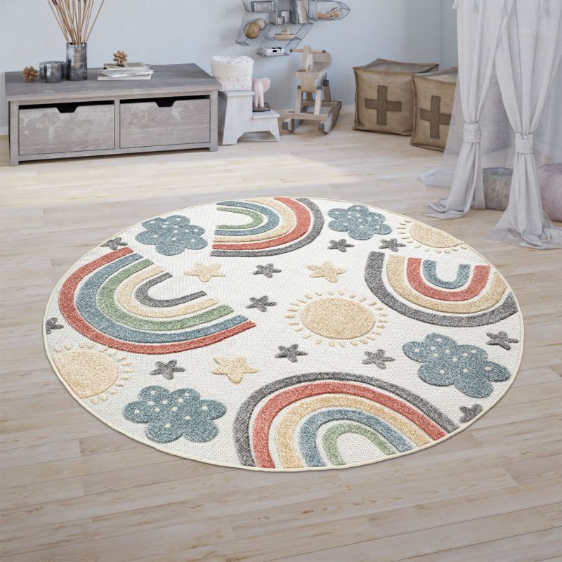 Covor de design, model 19818, forma rotunda 160cm - eMAG.ro