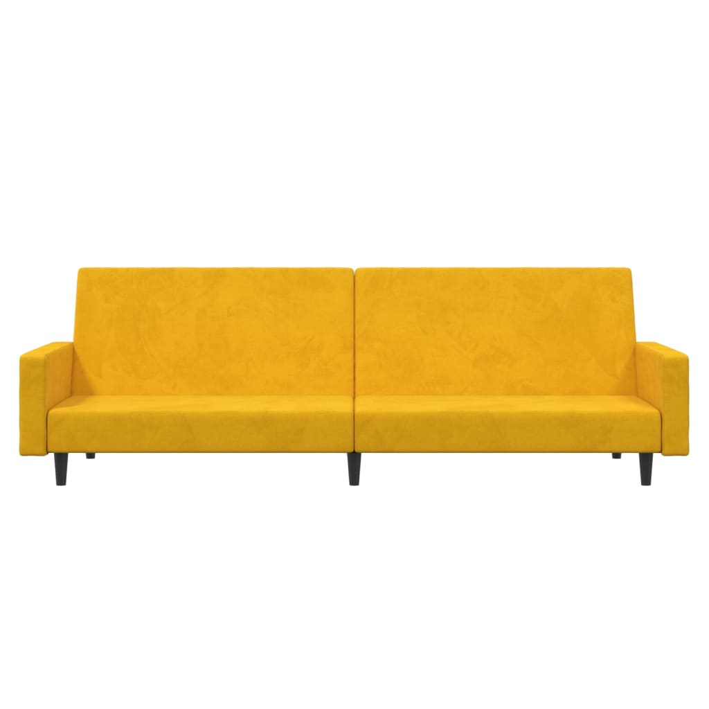 Canapea extensibila,2 persoane, cu 2 locuri,220x84,5x69 cm, catifea ...